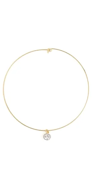 LUV AJ The Marais Pendant Wire Necklace - Gold