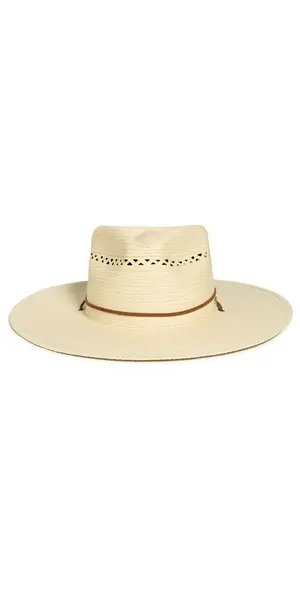 Brixton Beck Rancher Straw Hat - Natural