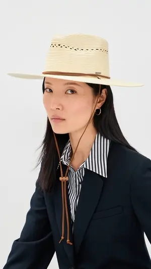 Brixton Beck Rancher Straw Hat