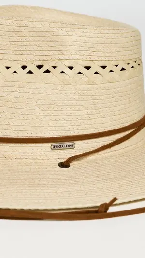Brixton Beck Rancher Straw Hat