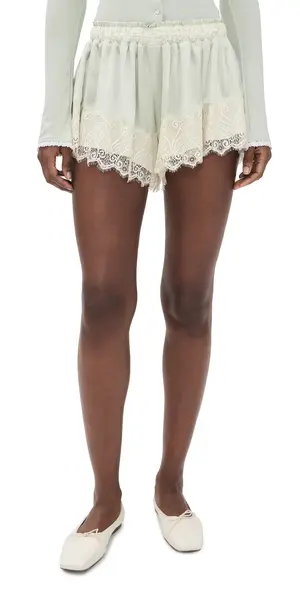 FAIT PAR FOUTCH Esme Silk Shorts