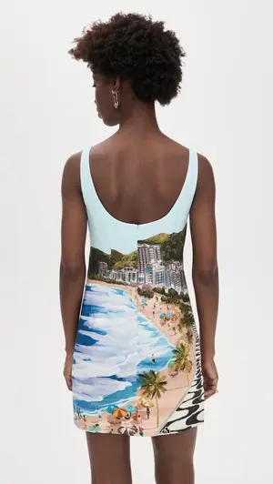 Farm Rio Copacabana Beach Mini Dress