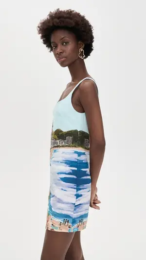 Farm Rio Copacabana Beach Mini Dress
