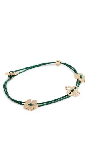 Tory Burch Clover Cord Bracelet