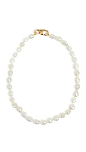 Clare V. Le Pearl Necklace
