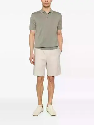 Zegna Elasticated-waits Shorts