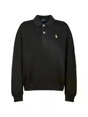 Polo Ralph Lauren Logo Polo Top - Black