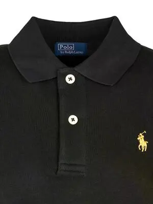 Polo Ralph Lauren Logo Polo Top - Black