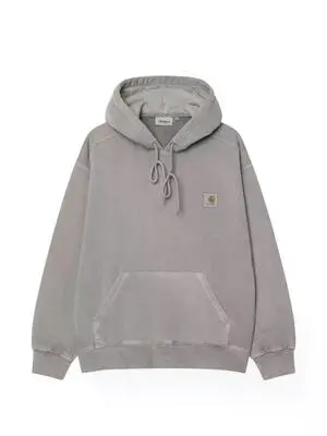 Carhartt Work In Progress Hooded Nelson Drawstring Hoodie - Grey