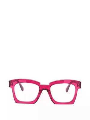 KUBORAUM Maske Geometric Frame Glasses - Pink