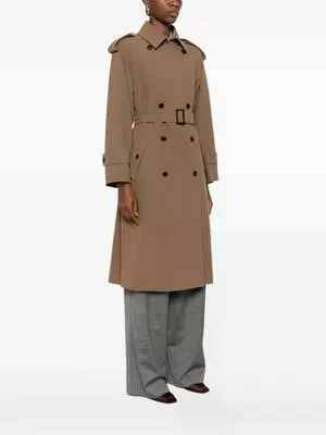 Max Mara Mxmcerto Belted Trench Coat - Brown