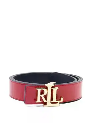 Ralph Lauren Logo-buckle Belt - Red