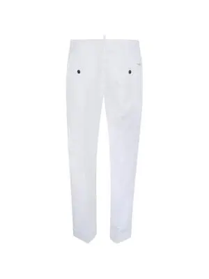 Dsquared2 Plaque Cotton Trousers