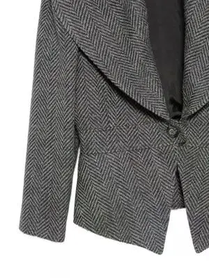 Valentino Garavani 1980s Herringbone Jacket