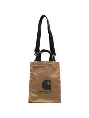 Carhartt Work In Progress Logo Tote Bag - Brown