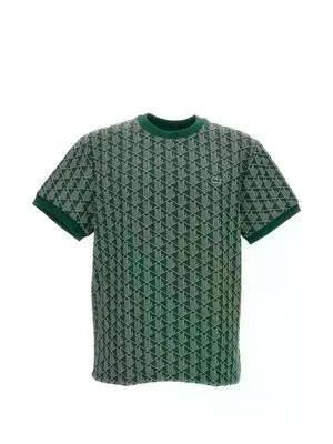 Lacoste Geometric-print T-shirt - Green