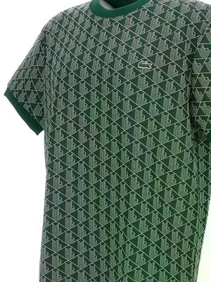 Lacoste Geometric-print T-shirt