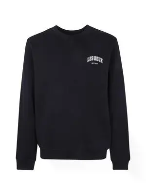 LES DEUX Brady Hoop Crewneck Sweatshirt - Blue