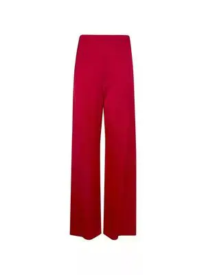 BLUGIRL Wide Leg Trousers - Red