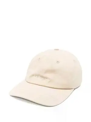 LE BONNET Logo-embroidery Baseball Cap - Neutrals