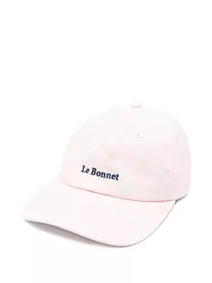 LE BONNET Embroidered Baseball Cap - Pink