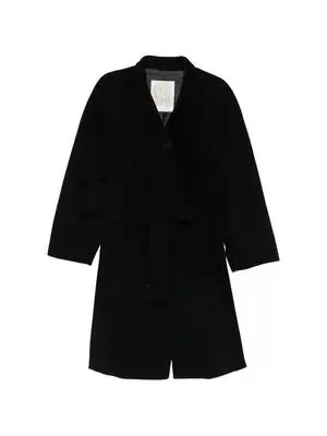 Gianfranco Ferre 1990s Belted Coat - Black