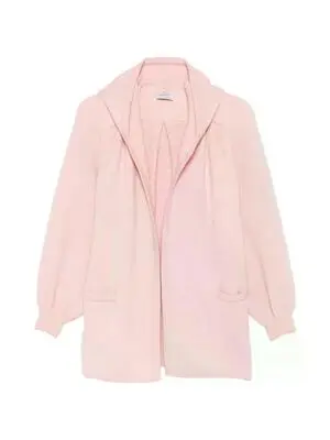 Valentino Garavani 1980s Hooded Coat - Pink