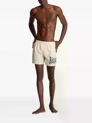 Balmain Printed Swim Shorts