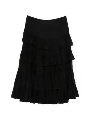 Prada 2000s Tiered Skirt