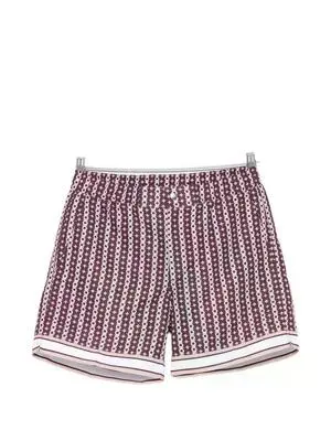 CHE Printed Swim Shorts - Purple