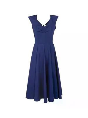Aspesi Tie Back Dress - Blue