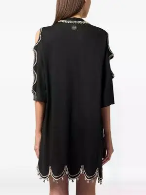 Philipp Plein Embellished Mini Dress