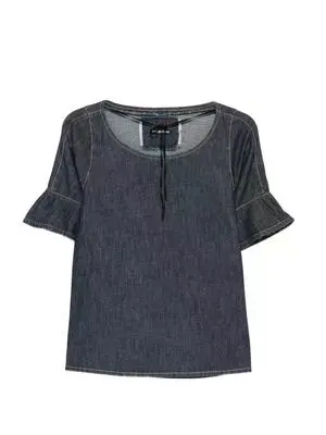 SUSANNE BOMMER Contrast-stitching Blouse