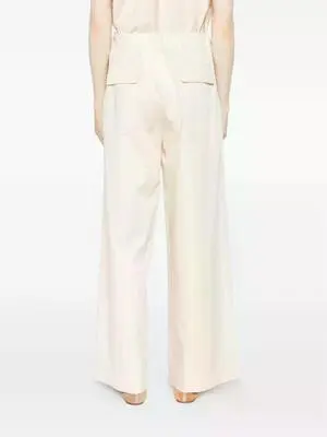 SUSANNE BOMMER Pleated Wide Leg Trousers