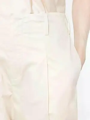 SUSANNE BOMMER Pleated Wide Leg Trousers