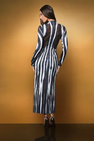 Coast Muse Printed Maxi Dress