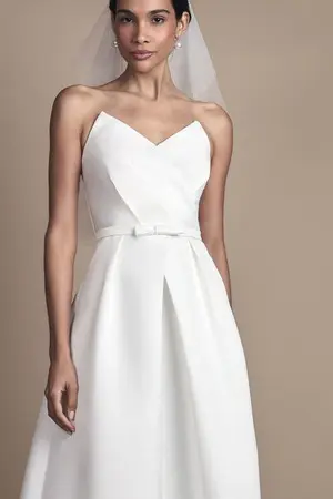 Coast Sweetheart Neckline Maxi Wedding Dress