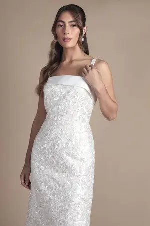 Coast Ornate Lace Maxi Dress