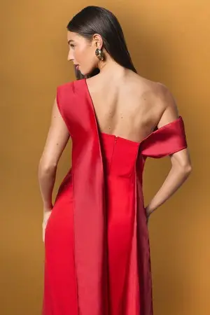 Coast Bardot Contrast Twill Jumpsuit