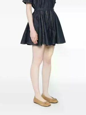 SUSANNE BOMMER Pleated Mini Skirt