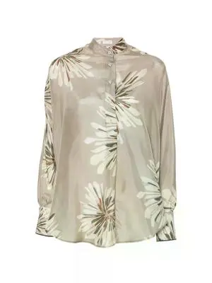 Brunello Cucinelli Floral Blouses