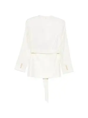 Lorena Antoniazzi Tie-belt Jacket