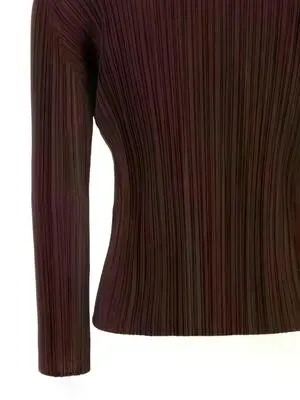 Issey Miyake Pleated T-shirt - Pink