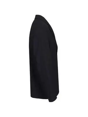 Emporio Armani Button Single-breasted Blazer - Blue