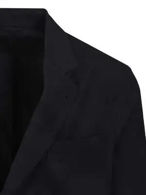 Emporio Armani Button Single-breasted Blazer - Blue