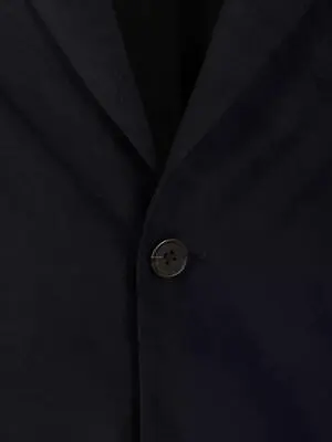 Emporio Armani Button Single-breasted Blazer - Blue