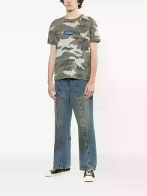 Andersson Bell Camouflage-print T-shirt