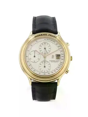 AUDEMARS PIGUET 1990 Huitième Chronograph 40mm Watch - White