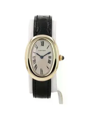 CARTIER 1990 Baignoire 31mm Watch - Neutrals