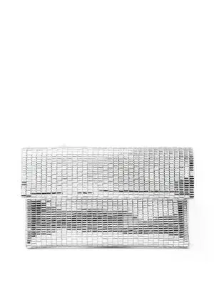 TWENTY FOURHAITCH Pixel Shoulder Bag - Silver